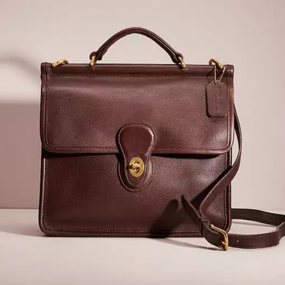 Coach | Bags | Coach Vintage Made In Usa Willis 9927 Bag Brown Butter ...